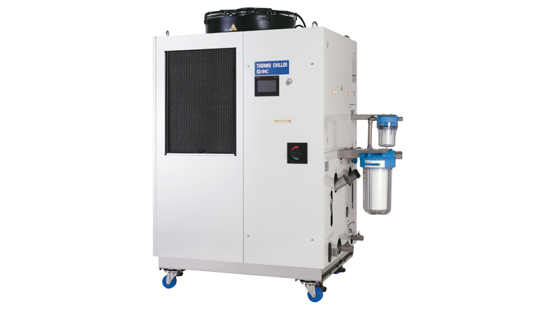 Twee SMC Thermo Chillers in één behuizing